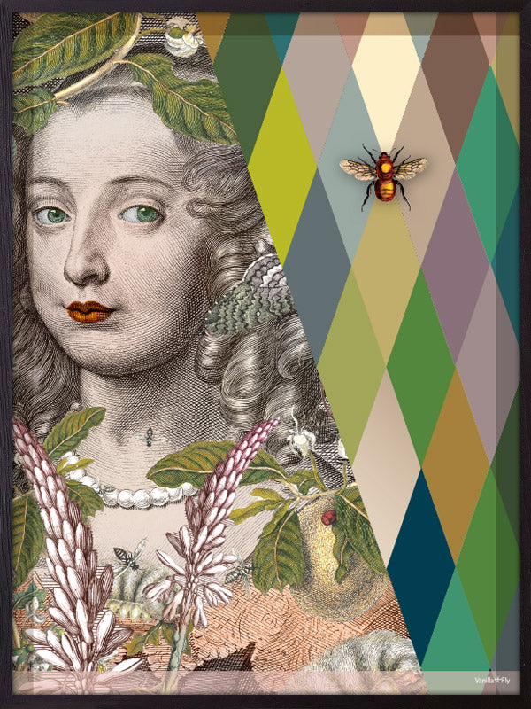 Plakat - Lady bee #PSC227 – VanillaFly
